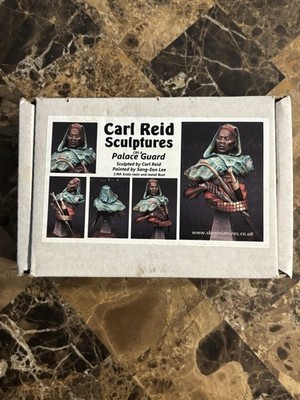 CARL REID SCULPTURES NUBIAN PALACE GUARD BUST 1/9TH UNPAINTED KIT RESIN ...
