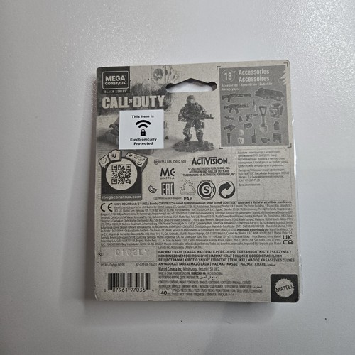Mega Construx Black Series Call Of Duty Hazmat Crate (GYF88) 40 Pcs New ...