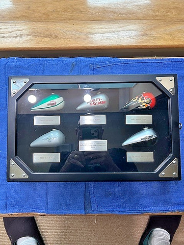 NEW ORLEANS HARLEY-DAVIDSON French Quarter 2004 Mini Gas Tank Shadow ...