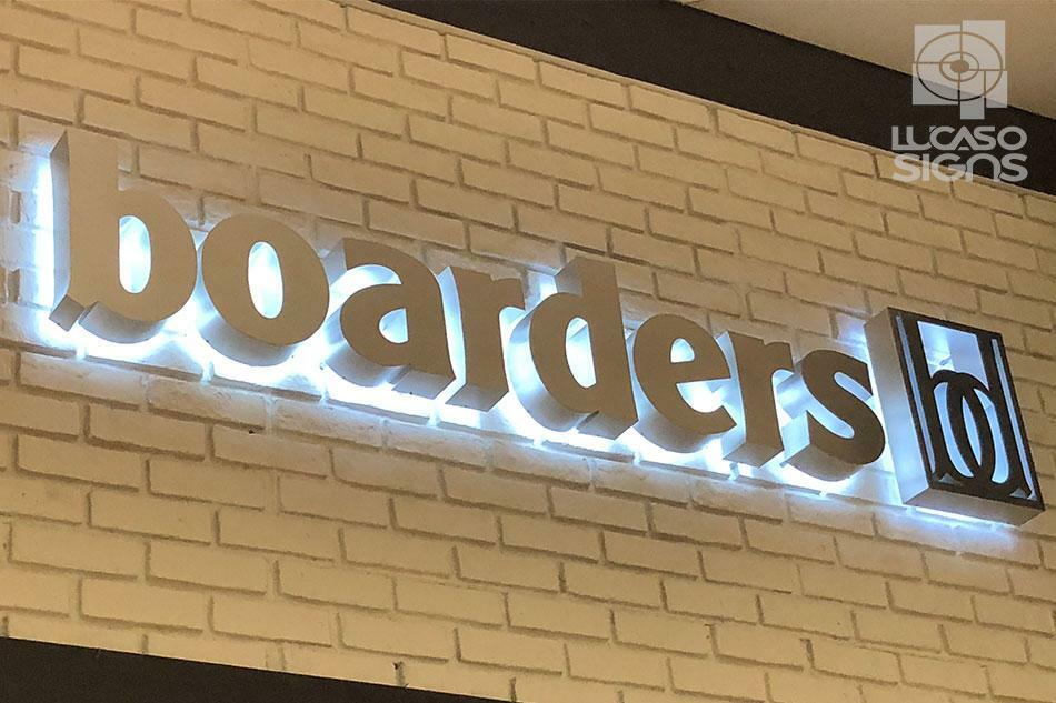 Illuminated Channel Letters 3D LED Reverse Lit Channel Letter Signs