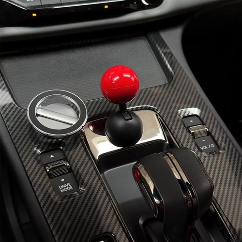 Red Car One Button Engine Start Stop Lever Cover Push to Start Button ...