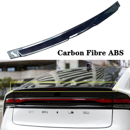For Toyota Prius 2023 2024 Carbon Fiber ABS Rear Trunk Spoiler Tail ...