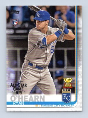 2019 Topps ASG Foil Stamp #332 Ryan O'Hearn Kansas City Royals RC | eBay