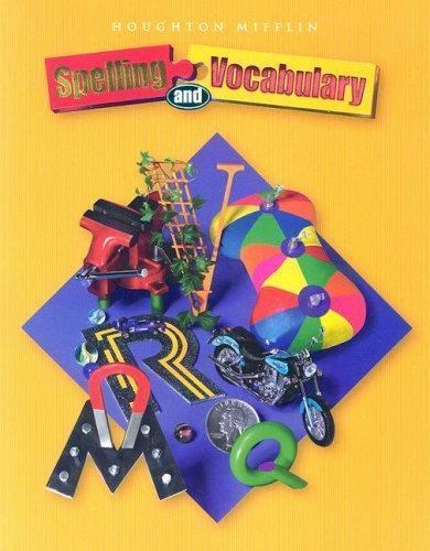 Spelling and Vocabulary, Level 5 by Houghton Mifflin Company Staff ...