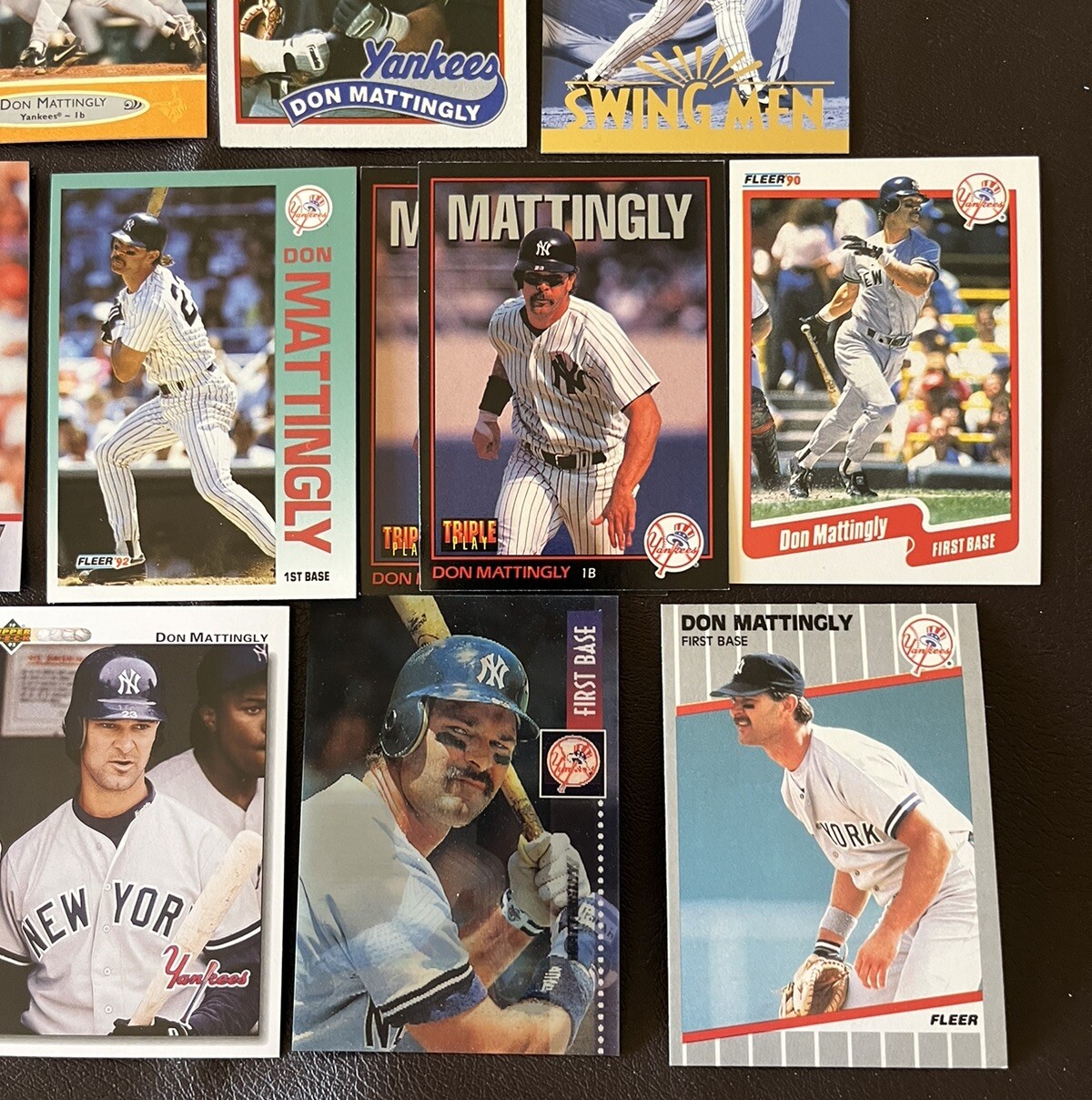Don Mattingly Baseball Cards Lot of 28 SHARP CARDS | eBay