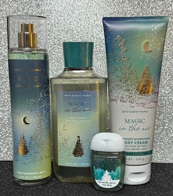 Bath & Body Works Magic In The Air Full Size Mist, Body Cream, Shower ...