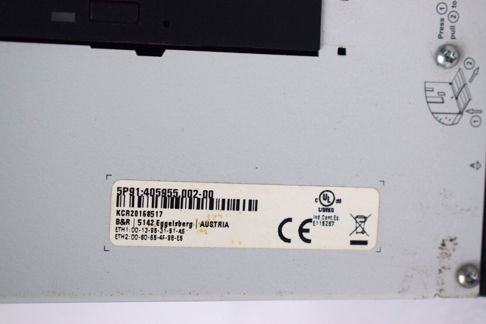 AUTOMATION PC 910 B&R AUTOMATION 5P91:405955.002-00 | eBay