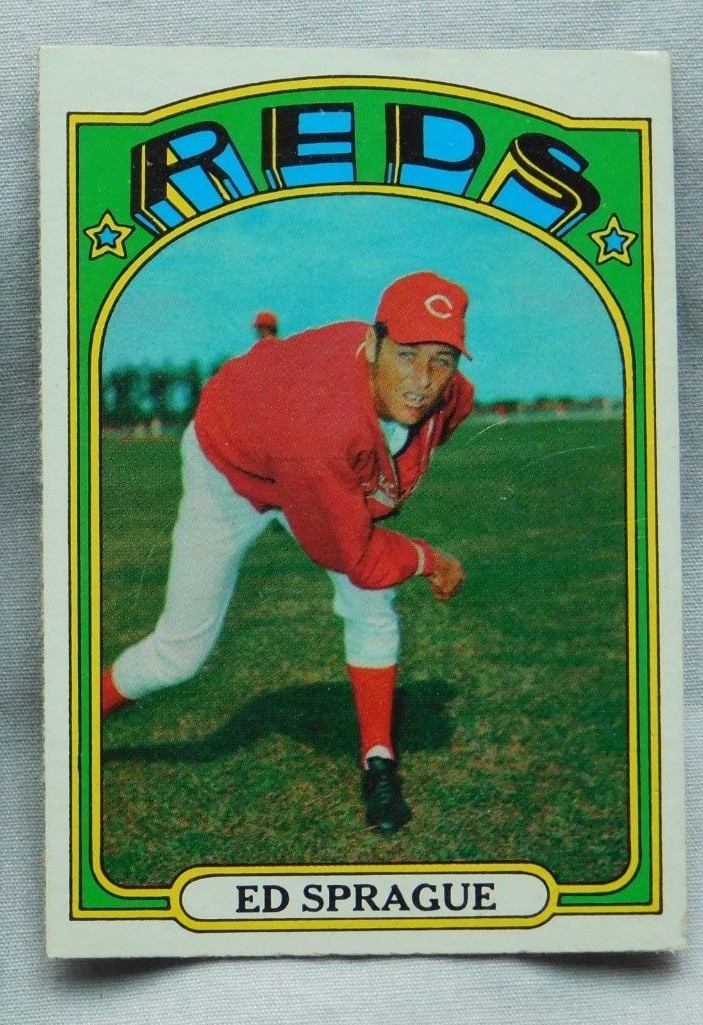 1972 Topps Ed Sprague Cincinnati Reds #121 Baseball Card ex-mt | eBay