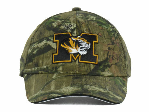 Missouri Tigers Mizzou OC Sports Mossy Oak Camo Slam NCAA Adjustable ...