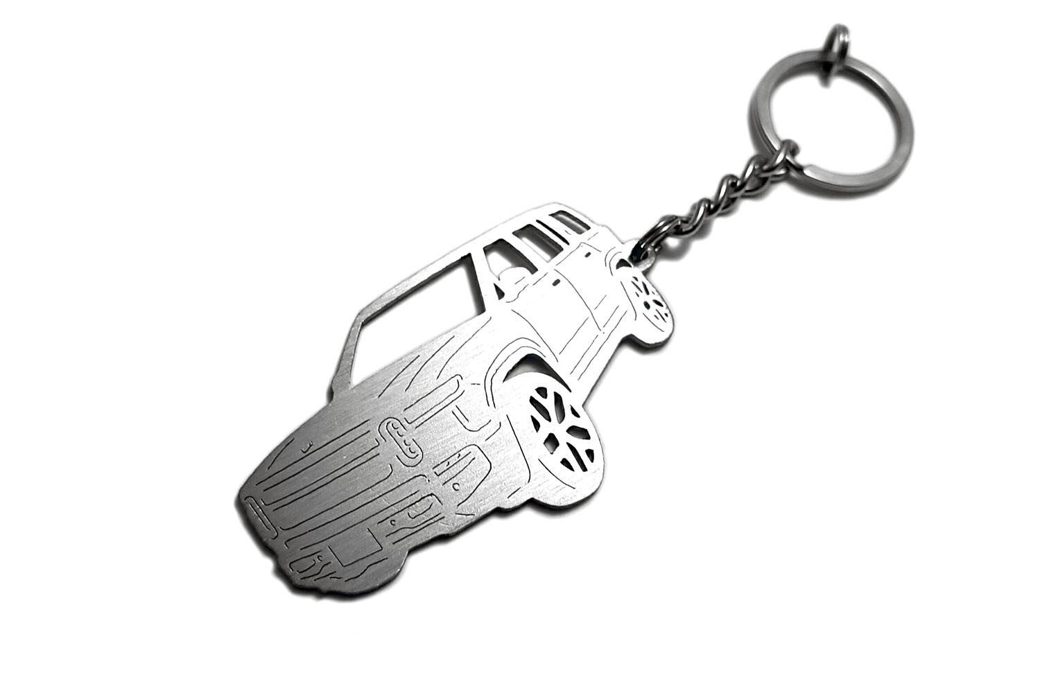 Stainless Steel Keychain 3D Car Body Key Ring fit Rivian R1S | eBay