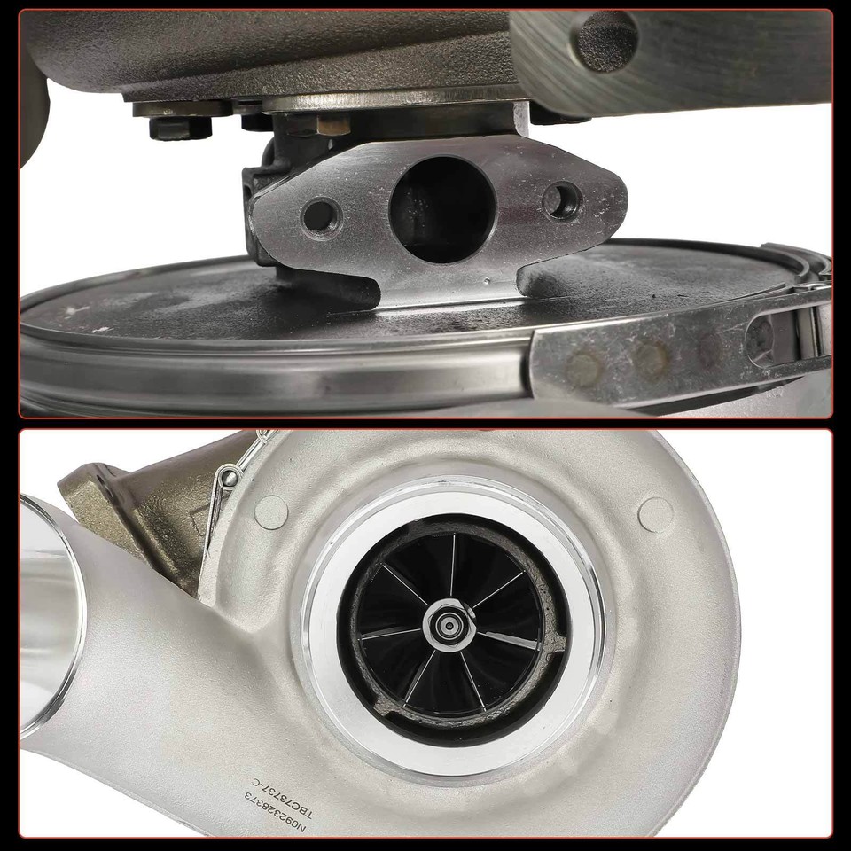 Turbo Turbocharger w/ Gaskets for Mack E7 Engine 2002-2006 12.0L Diesel ...