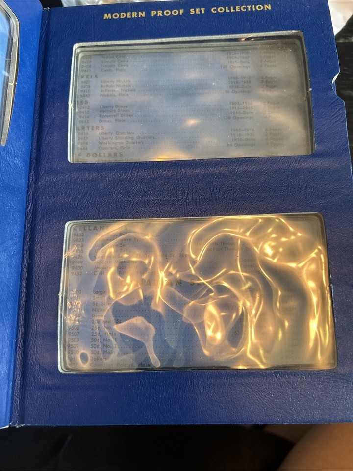 Modern Proof Set Collection - Whitman Bookshelf Coin Album 9450 | eBay