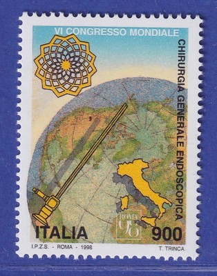 Italien 1998 Weltkongress allgemeine endoskopische Chirurgie, Rom Mi ...