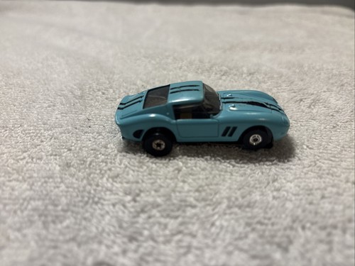 aurora tjet slot car Ferrari GTO 250 Turquoise With Running Chassis | eBay