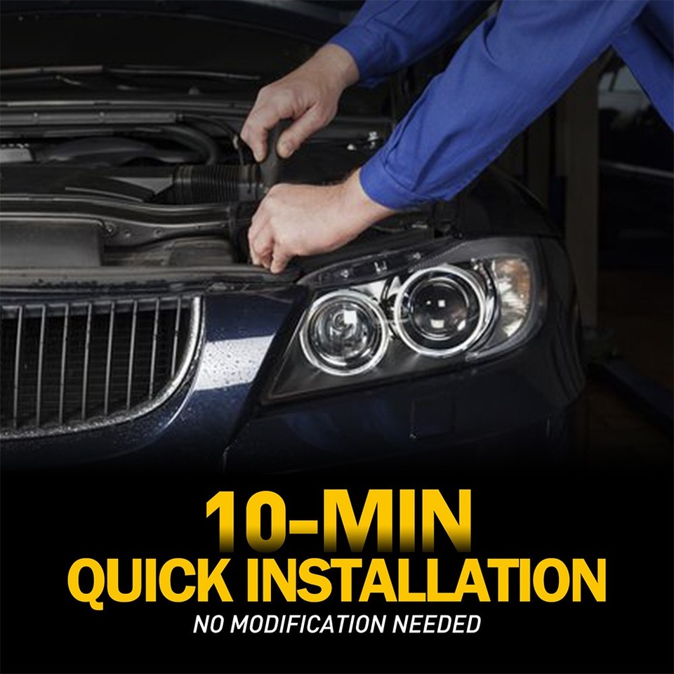 AUXITO HB3 9005 LED Headlight Fanless High Low Beam Conversion 40000LM ...