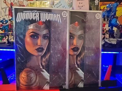 ABSOLUTE WONDER WOMAN 17 CARLA COHEN 616 Comics Variant AB Set LTD 1000 ...