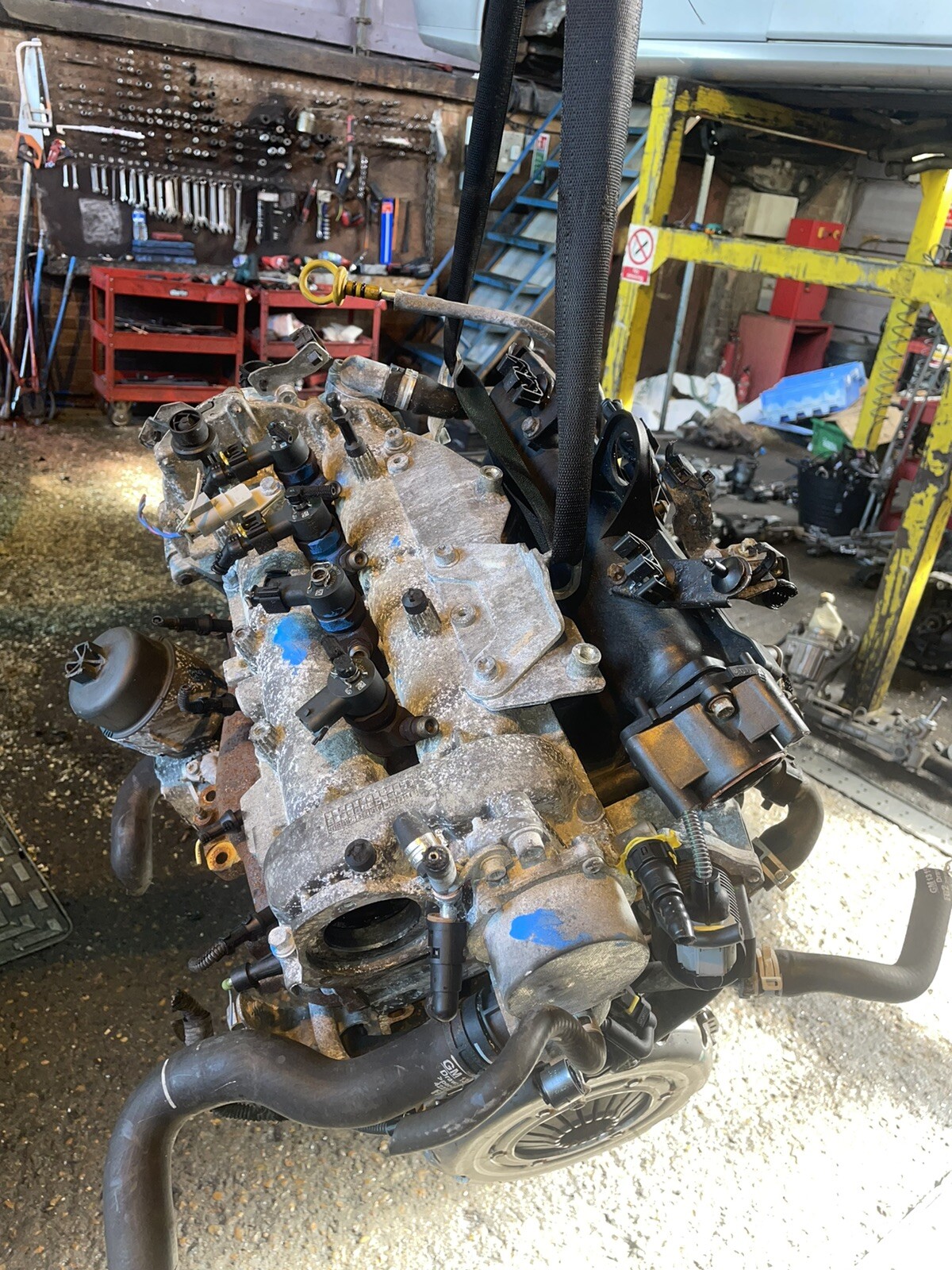 Z13DTH 1.3 CDTI ENGINE COMPLETE CORSA D ASTRA H VAUXHALL MERIVA FIAT ...