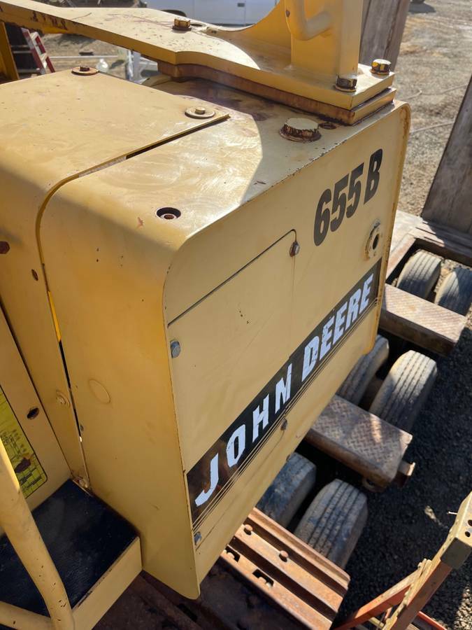 John Deere 655B Loader Hydraulic Reservoir Tank - Left Side | eBay