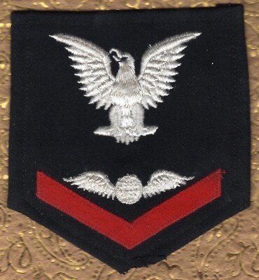 US Navy Petty Officer 3rd Class PO3 Aviation Electrician's Mate Patch ...