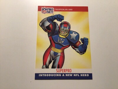 1990 Pro Set SuperPro Card, Highly Collectible, Rare, Football | eBay