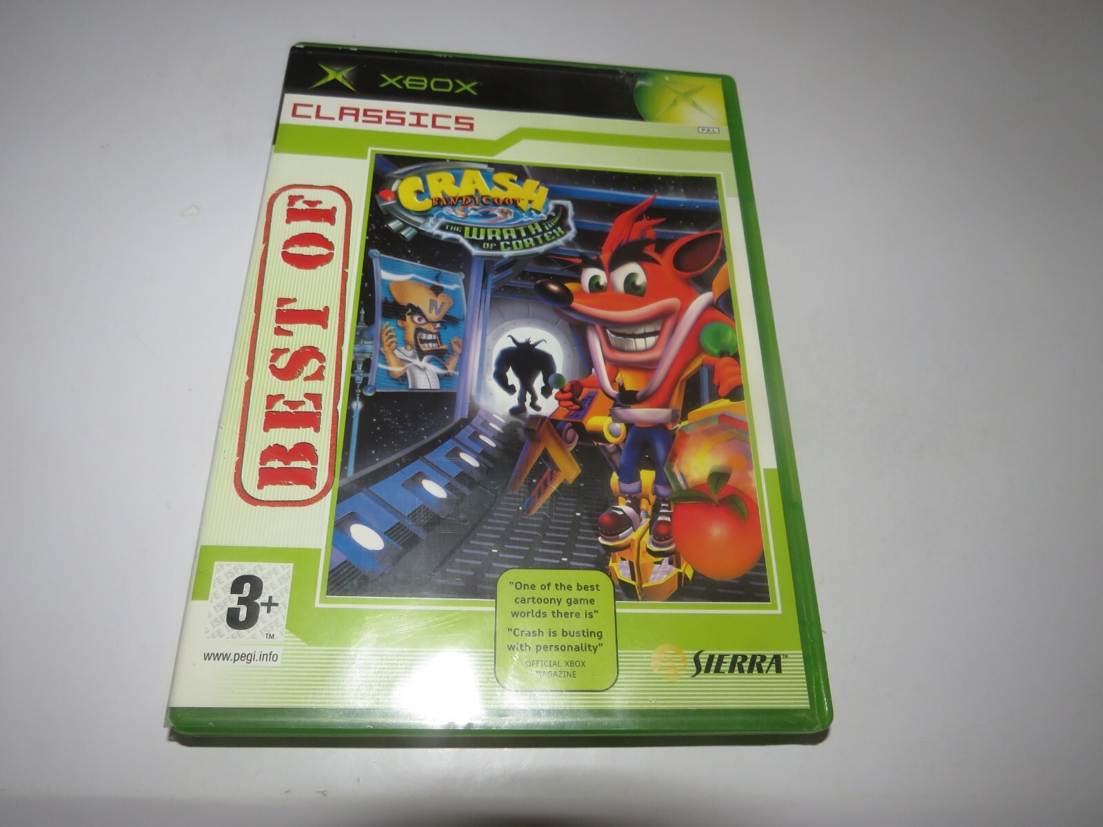 Crash Bandicoot Wrath Of Cortex Xbox