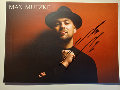 Max Mutzke original handsignierte Autogrammkarte / Musik T2 | eBay.de