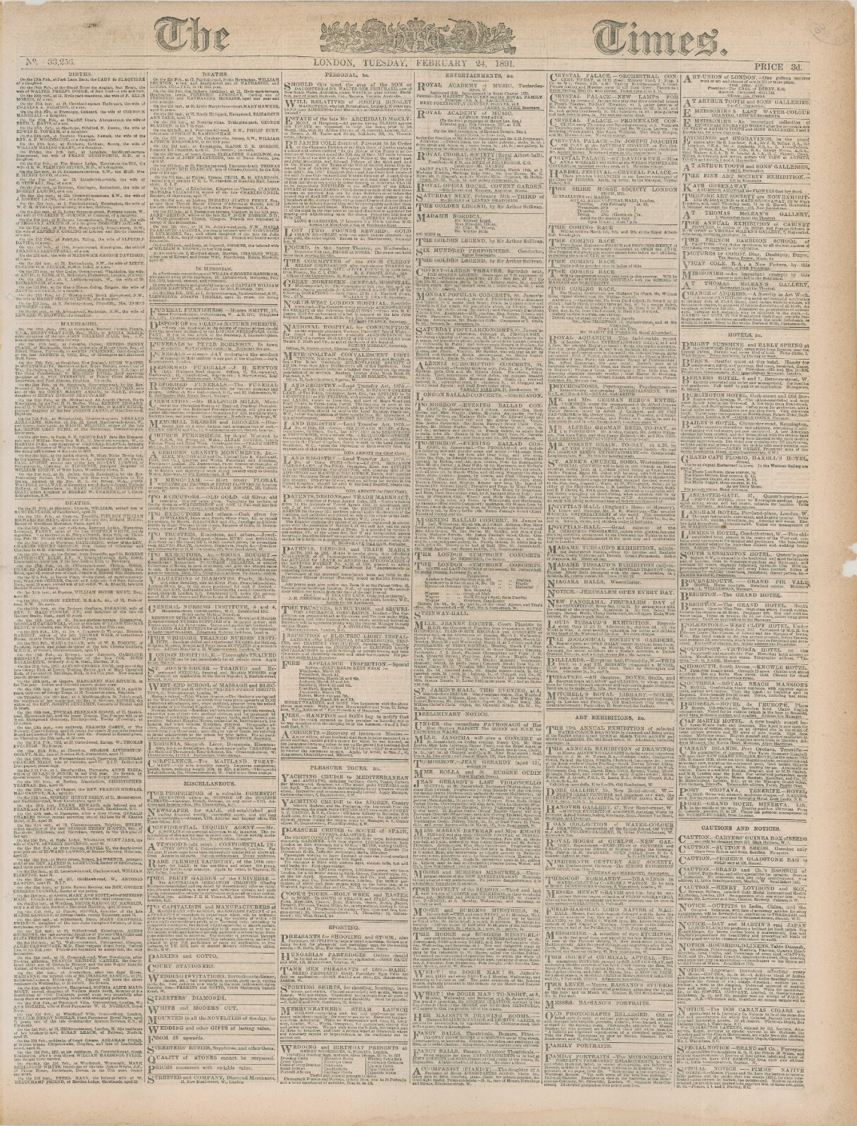 Jack the Ripper . Original London Times . Francis Coles Death ...
