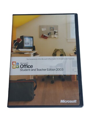 Microsoft Office 2003 Student and Teacher Edition with Product Key ...