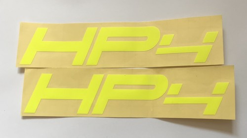 18cm Fluorescent YELLOW Reflective Vinyl Motorcycle Decal Stickers For ...