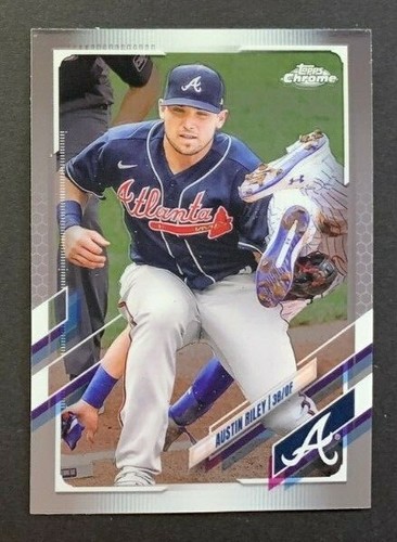 2021 Topps Chrome Austin Riley 194 Atlanta Braves | eBay