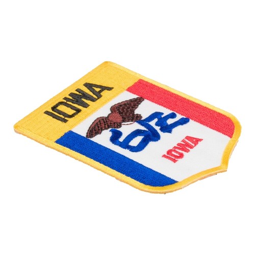 Iowa State Flag Shield Patch, United States of America Patches | eBay