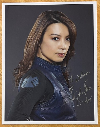 Autographed Ming-Na Wen Photo Agents Of Shield Marvel MCU | eBay