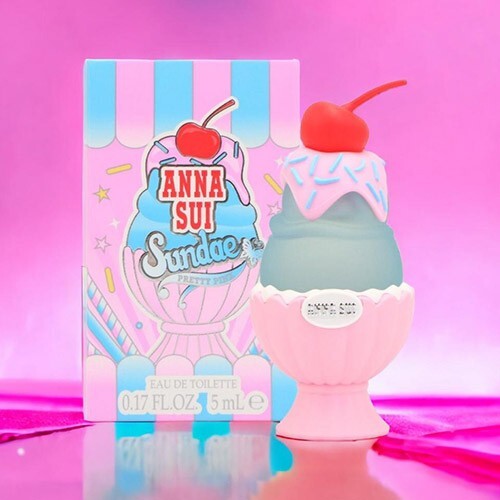 ANNA SUI SUNDAE PRETTY PINK Eau de Toilette EDT 5ml SUNDAE PRETTY PINK ...
