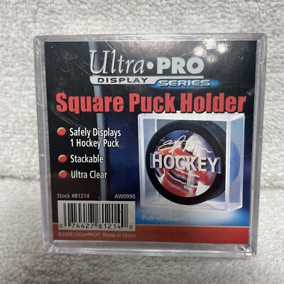 Hockey puck Ultra pro display case #L | eBay