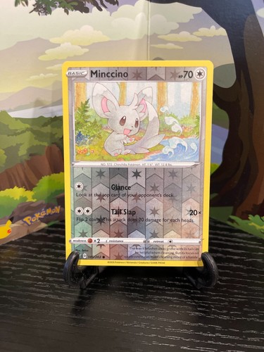 Minccino 145/202 - Sword & Shield - Reverse Holo - Common - Pokemon ...