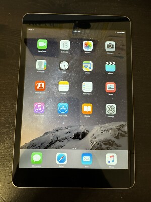 Apple iPad Mini, 16GB, Wi-Fi, 7.9in - Black (A1432), MF432LL/A Good | eBay