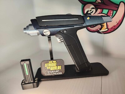 Star Trek SNW! Type 2 Phaser Prop (Sparkle Blue ) PREMIUM! Floating ...
