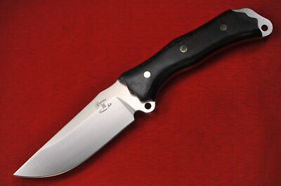 Busse Combat Custom Park Ranger .16" Satin INFI Blade, Full Bubinga ...