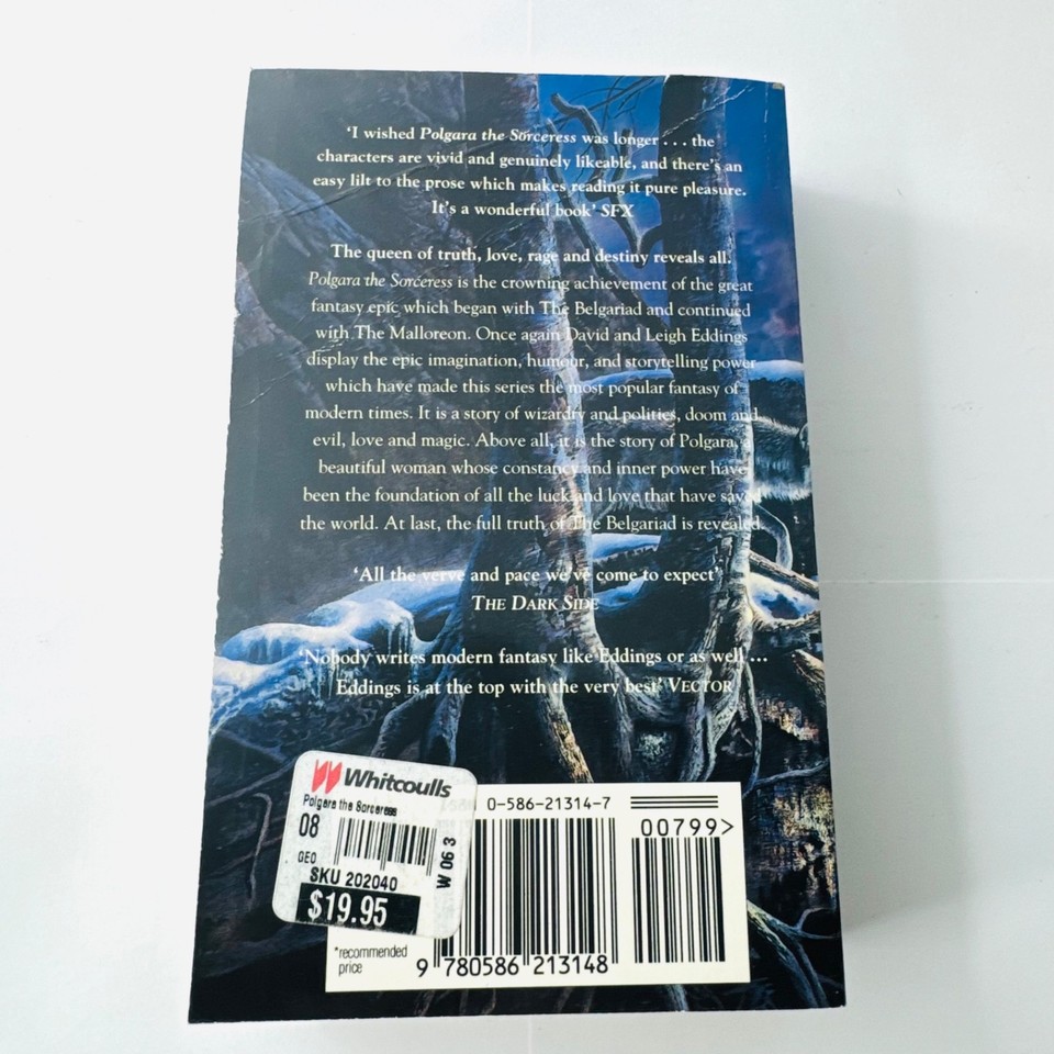 David and Leigh Eddings POLGARA The Sorceress Book | eBay