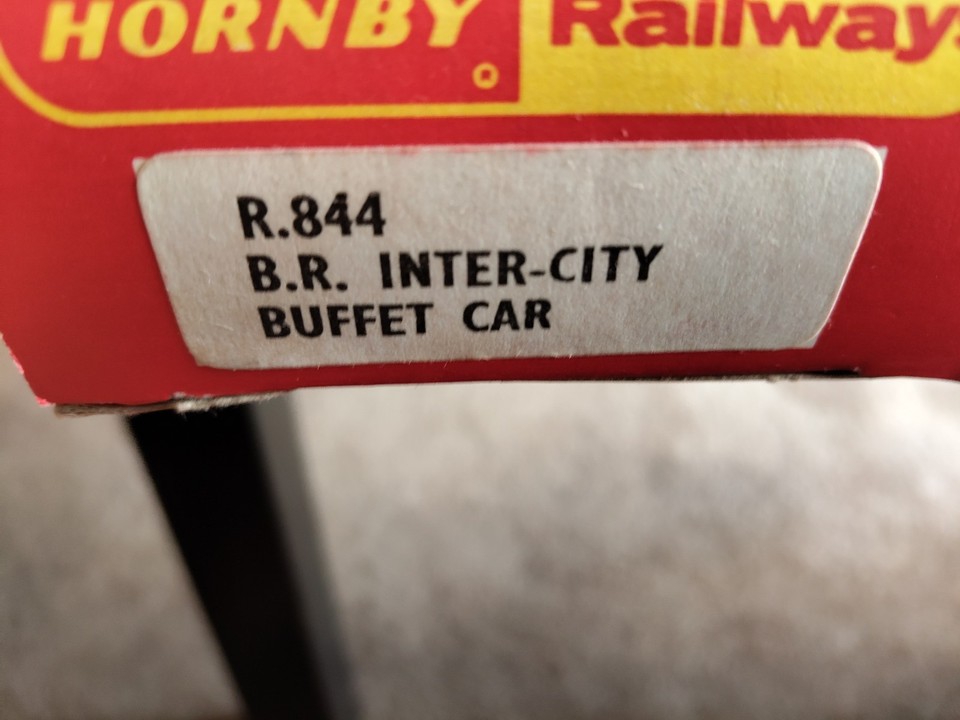 HORNBY `OO GAUGE` R844 B.R.Blue Grey Inter-City `BUFFET CAR` BOXED ...