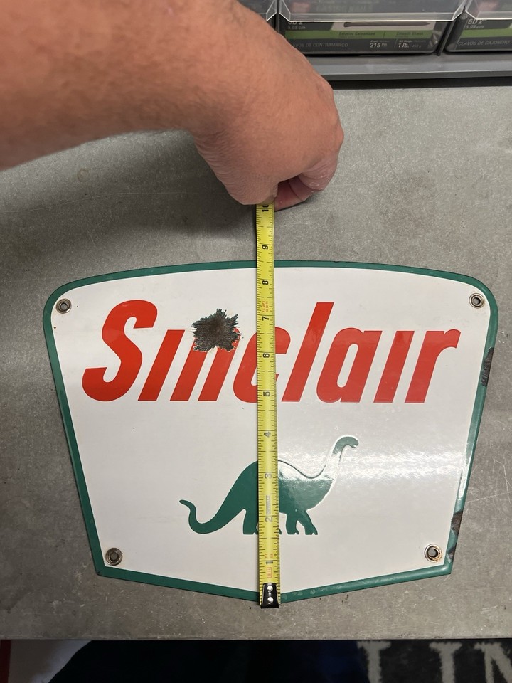 Porcelain Original Sinclair Sign | eBay