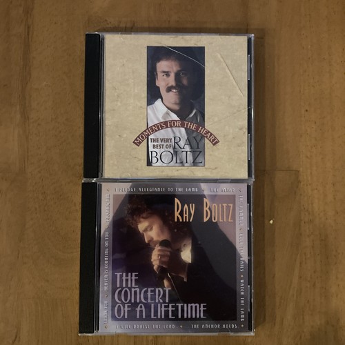 RAY BOLTZ CD Lot (2) : The Concert of a Lifetime and Moments for the ...