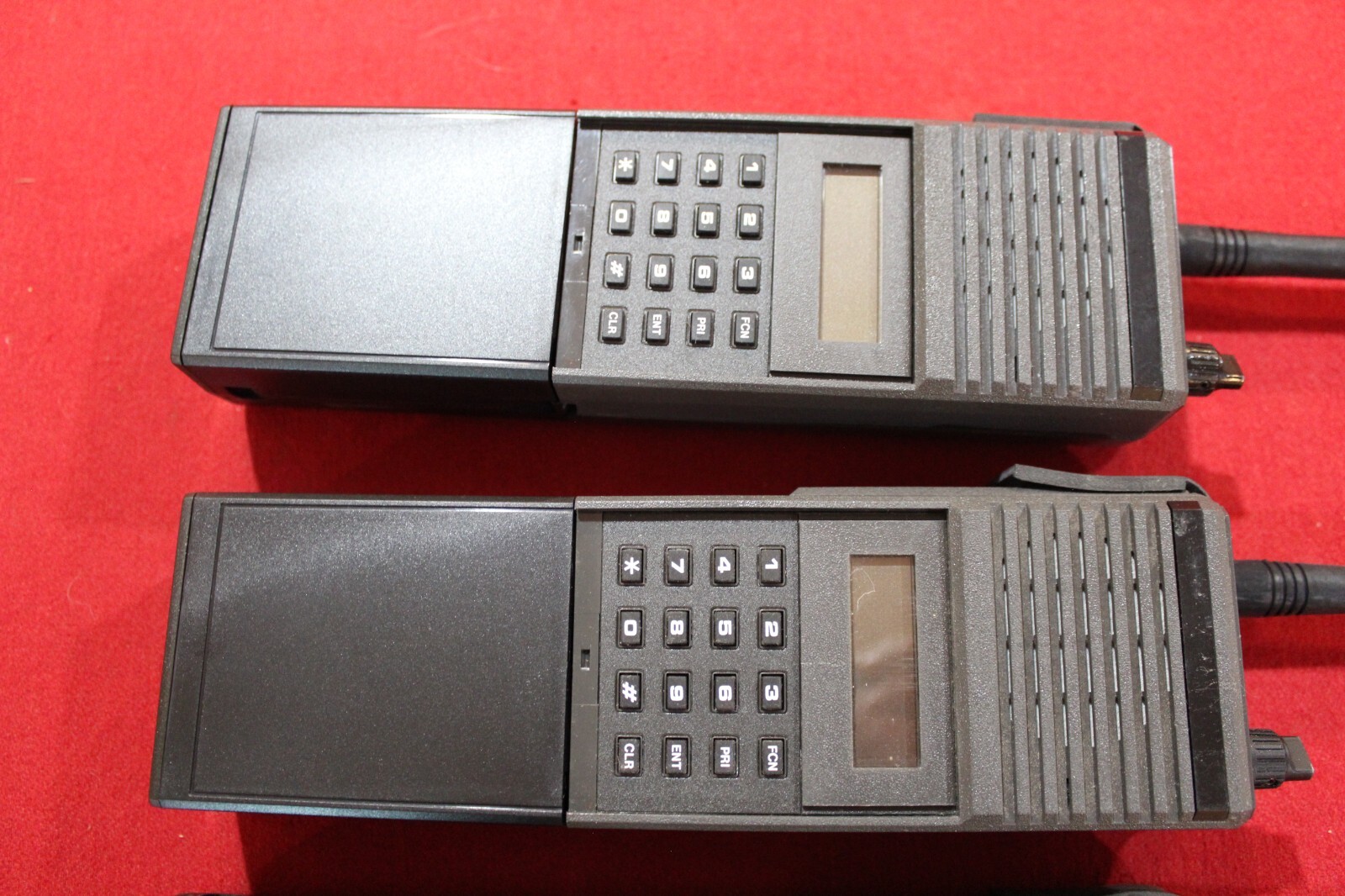 4 MILITARY SURPLUS PRC 127 RADIO RECEIVER TRANSMITTER WALKIE TALKIE ...