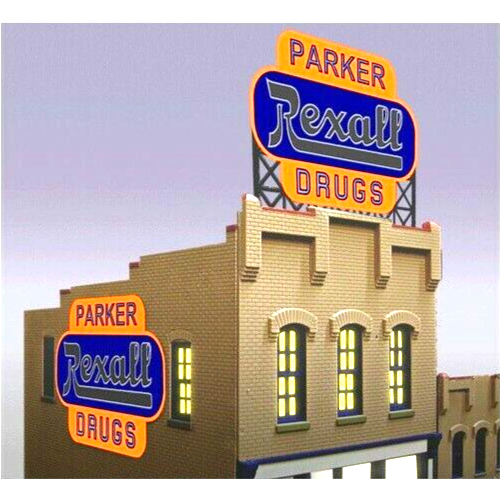 Miller Engineering ~ New 2025 ~ HO or O Scale ~ Rexall Animated ...