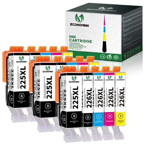 15 Pack PGI-225 CLI-226 Ink Cartridges For Canon Pixma MG5320 MX712 ...