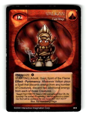 2000 Magi Nation Limited Trading Card Game #58 UC Valkan LP | eBay