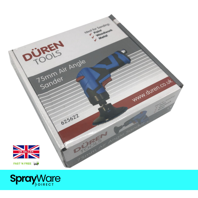 Duren Tools Fast Mover 75mm Air Operated Angle Sander 625622 | eBay UK