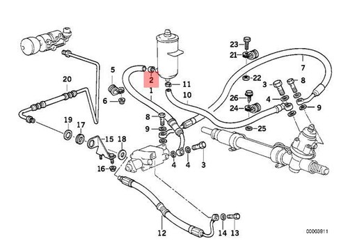 Genuine BMW E30 E31 E32 E34 E36 E38 E39 E46 Hose Clamp x5 pcs OEM ...