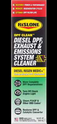 Rislone DPF Clean Diesel DPF, Exhaust & Emissions System Cleaner, 1 ...