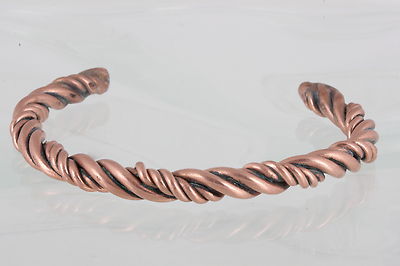 COPPER BRAIDED CUFF BRACELET FASHION 9607 | eBay